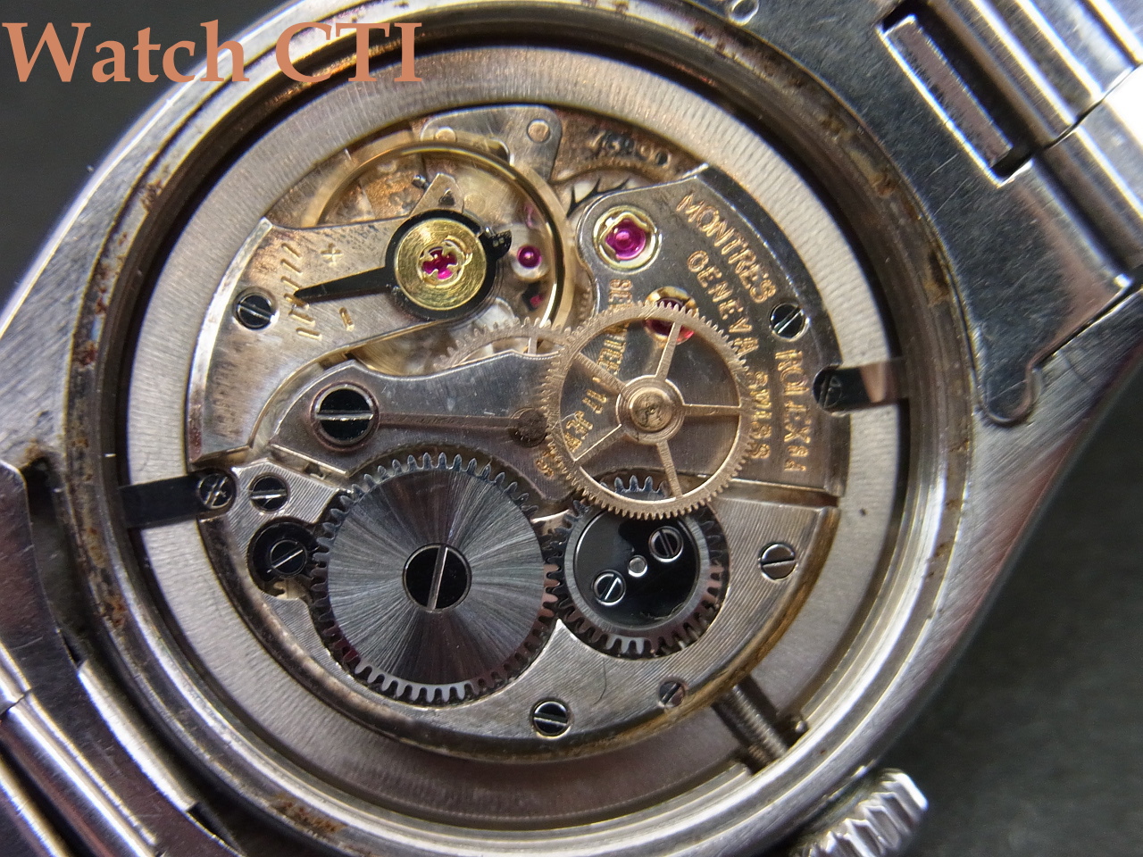 [R745] ROLEX オイスター ref.6422 ハニカム文字盤 [販売済]